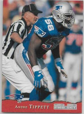 1993 Pro Set #277 Andre Tippett New England Patriots HOF Iowa | eBay
