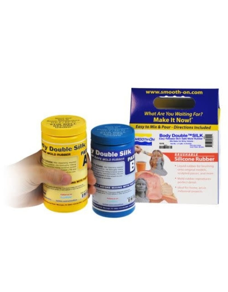 Smooth-On Body Double Silk Brushable Silicone Rubber Trial Unit for ...