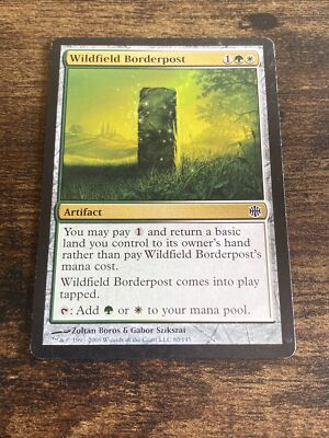 Magic the Gathering MTG Wildfield Borderpost (80) Alara Reborn D45* | eBay