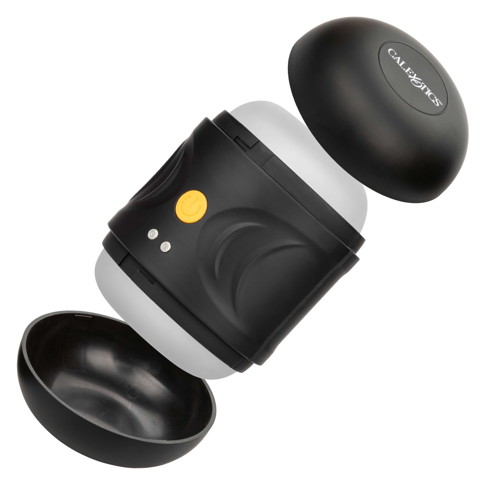 Cal Exotics Boundless Dual Motor Stroker Black -Vibrating Dual Entry ...