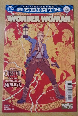 Wonder Woman Rebirth #8 Dr. Barbara Ann Minerva Cover WW 1984 MOVIE | eBay