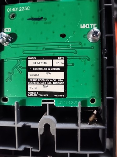 Craftsman AssureLink Compatible Garage Door Opener Wall Console ...