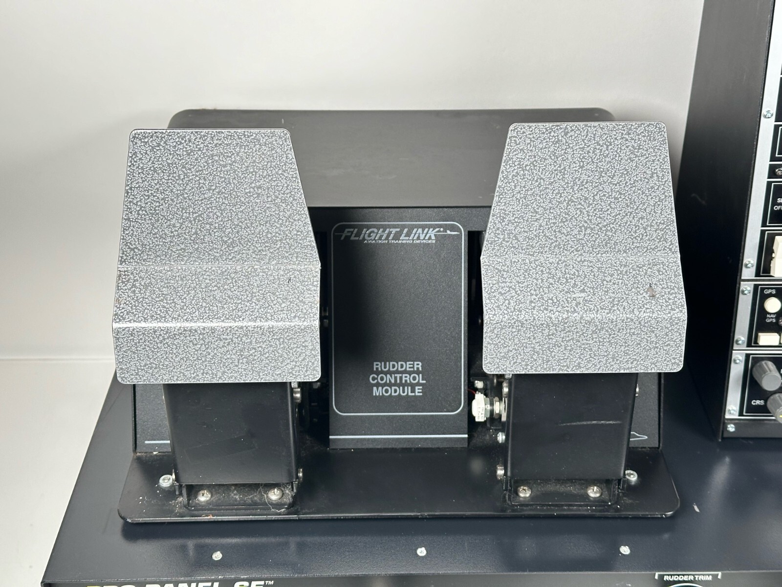 Elite Pro Panel Flight Simulator with Communications Cluster & Rudder ...