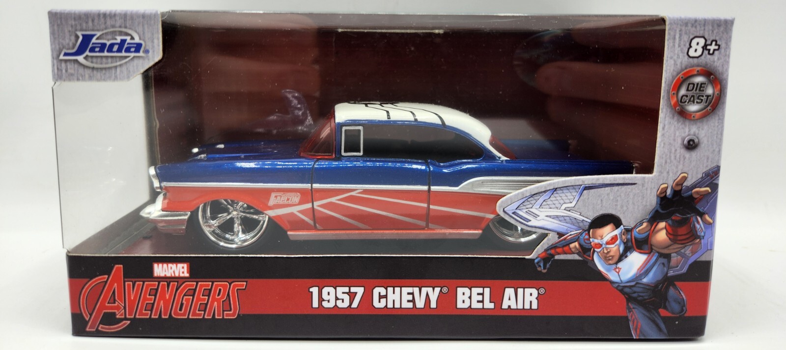 Marvel Avengers - 1957 Chevy Bel Air 1/43 Scale Jada Diecast | eBay
