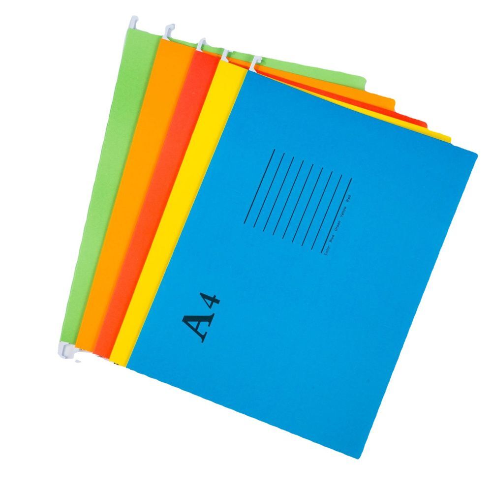 Suspension Files Foolscap Hanging File Folder Tab Filing Cabinet A4/FC ...