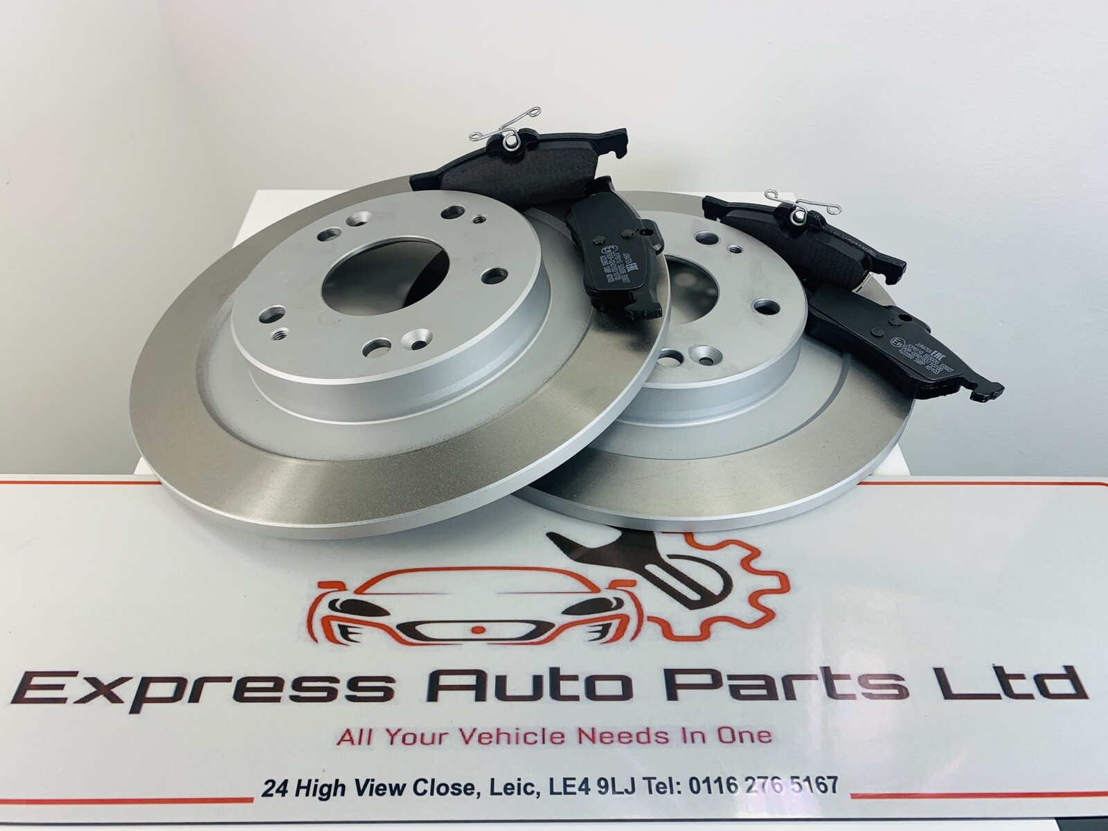 Honda Civic MK9 2012-2017 Rear Brake Disc and Pads Set *BRAND NEW OEM ...