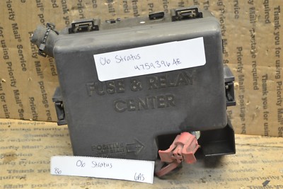 2004-2006 Dodge Stratus Fuse Box Junction OEM 4759396AE Module 86-6A5 ...