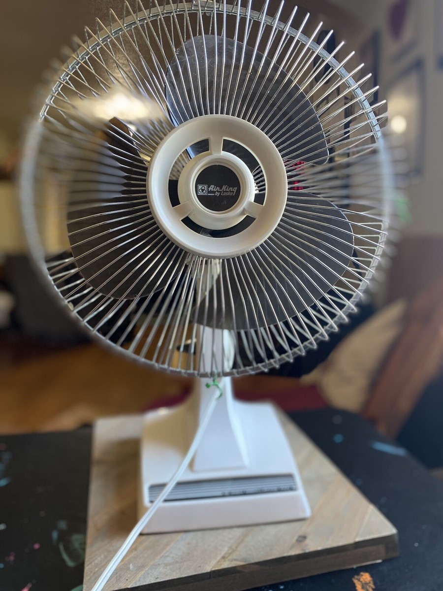 Lasko Galaxy Fan Lasko 12" 3 Speed Portable Oscillating Small Floor Or