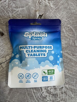 Splash Spray Multi Pack Cleaning Tablets (10 Pack) Exp 10/2025 | eBay