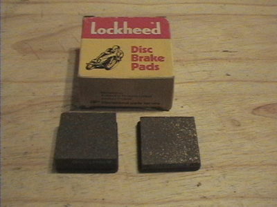 LOCKHEED LMP131 BRAKE PADS EBC FA42 FRONT YAMAHA FS1 DX RD50M RD RS 125 ...