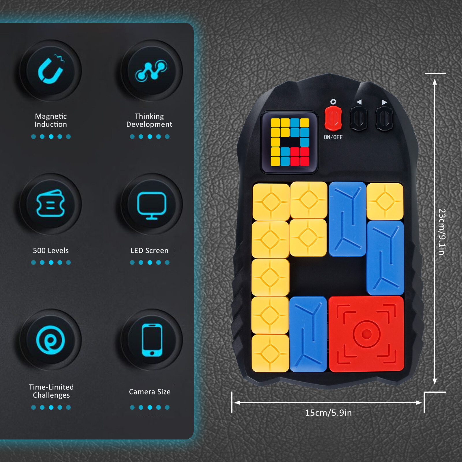 Super Slide Puzzles Brain Games Electronic Board Games 500+ Levelled UP ...