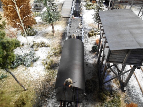 HO Roco Minitank 9th Panzer Army Freight Train A1937 Custom Painted 7 ...