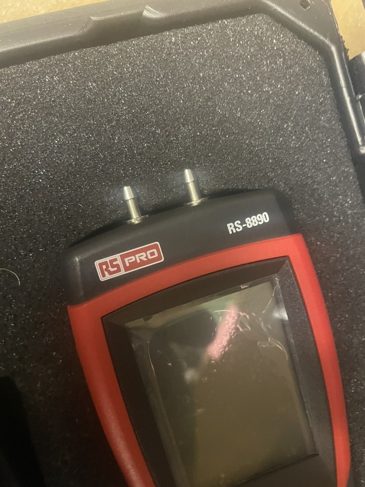 RS PRO RS 144-5336 RS8890 Differential Gauge Manometer New | eBay UK