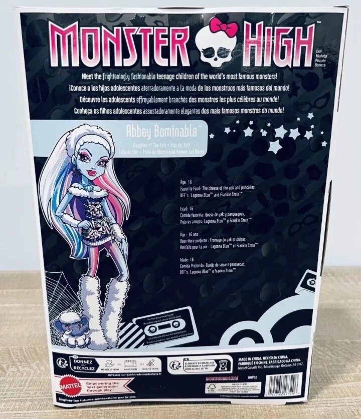 2024 Monster High Abbey Bominable Boo-riginal Creeproduction Fashion ...