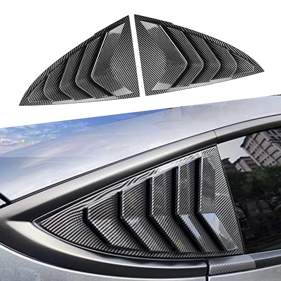 Car Upgrade Outdoor Use Rear Window Louver Window Cover Custom Fit ...