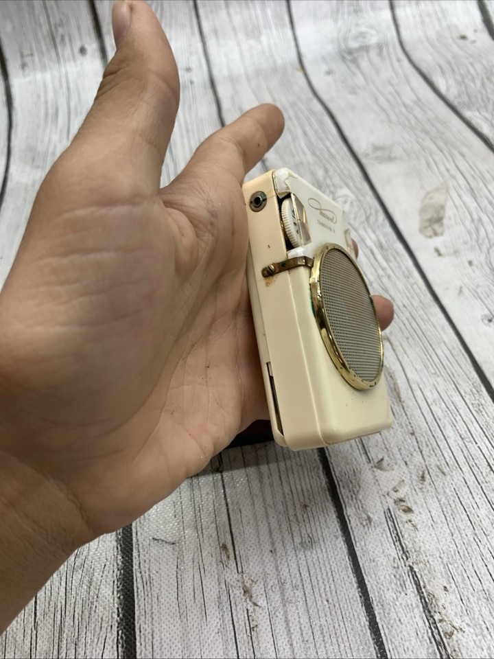 Vintage Marvel Transistor Radio 6YR15A Japan 6 Transistors Untested | eBay