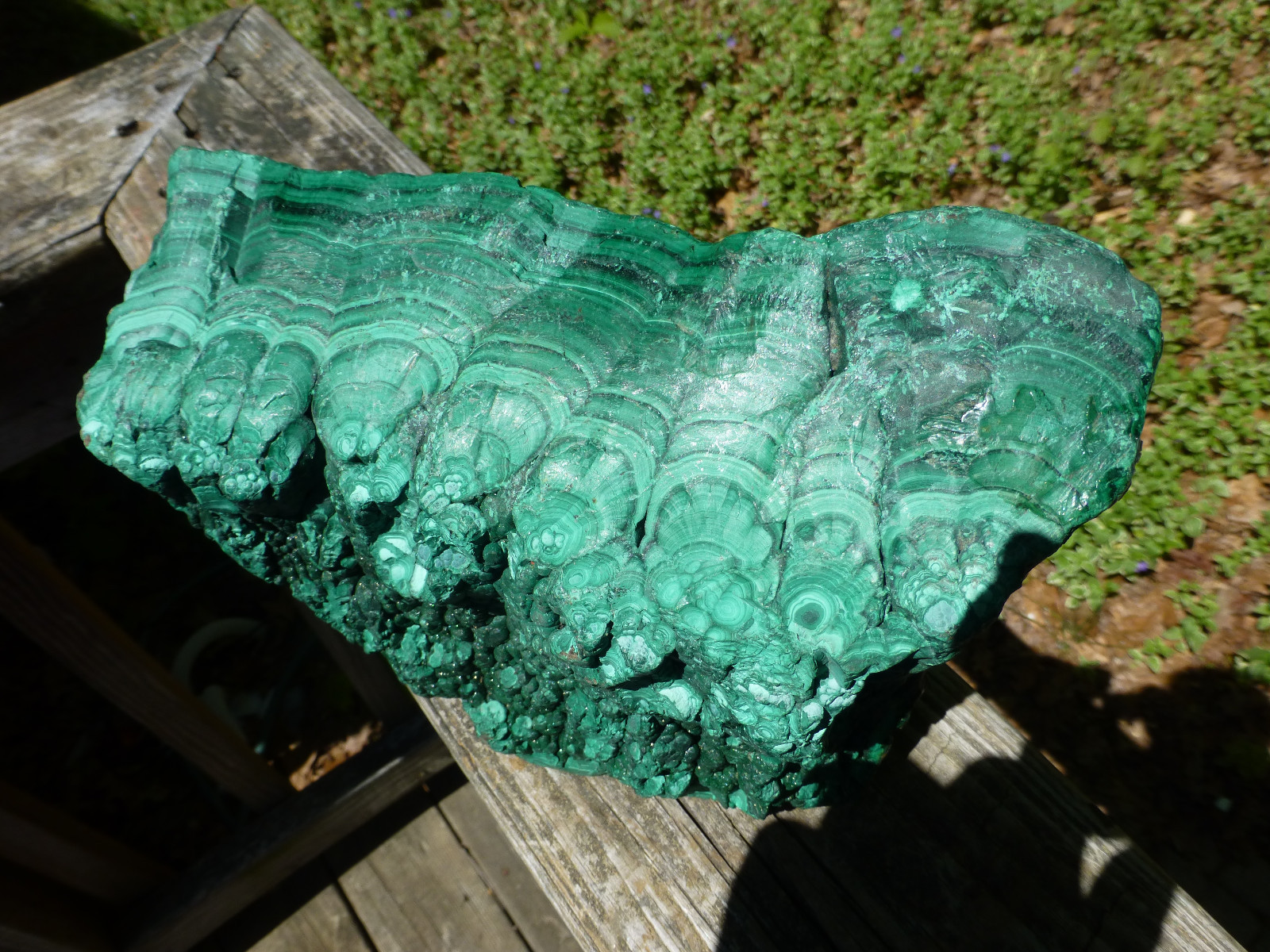 BIG Malachite rock stone specimen 15.2 lbs 9" Natural Untreated | eBay