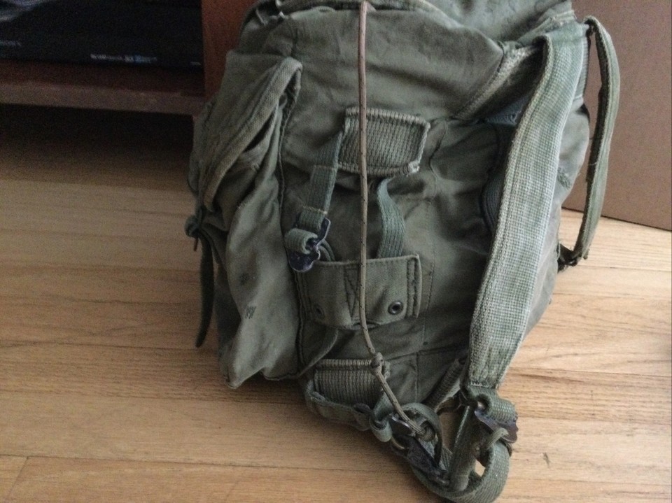Original Vietnam War USGI USMC ARVN Rucksack Ranger Canvas Backpack | eBay