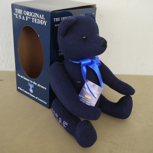 The Original USAF Teddy Bear US Airforce Luftwaffe Bear Blue | eBay