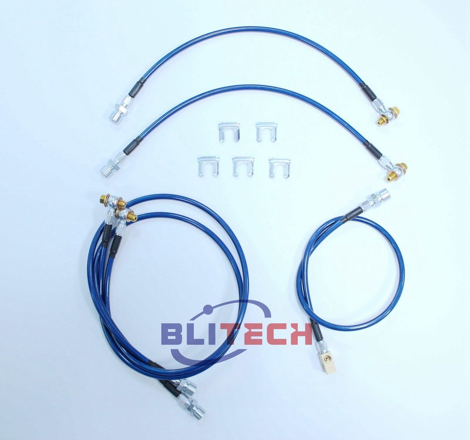 Stainless Brake Line Fit 01-07 Chevrolet Silverado/Sierra GMC 1500HD ...