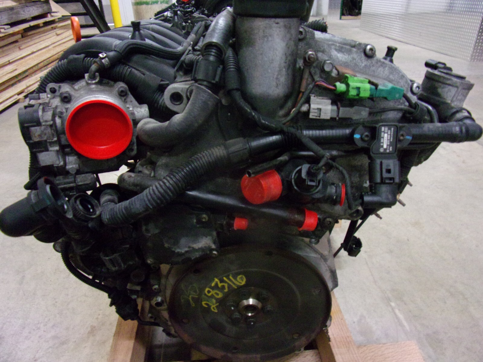 VOLKSWAGEN 2008-2009 JETTA Engine 2.5L, VIN M (5th digit), (engine ID ...