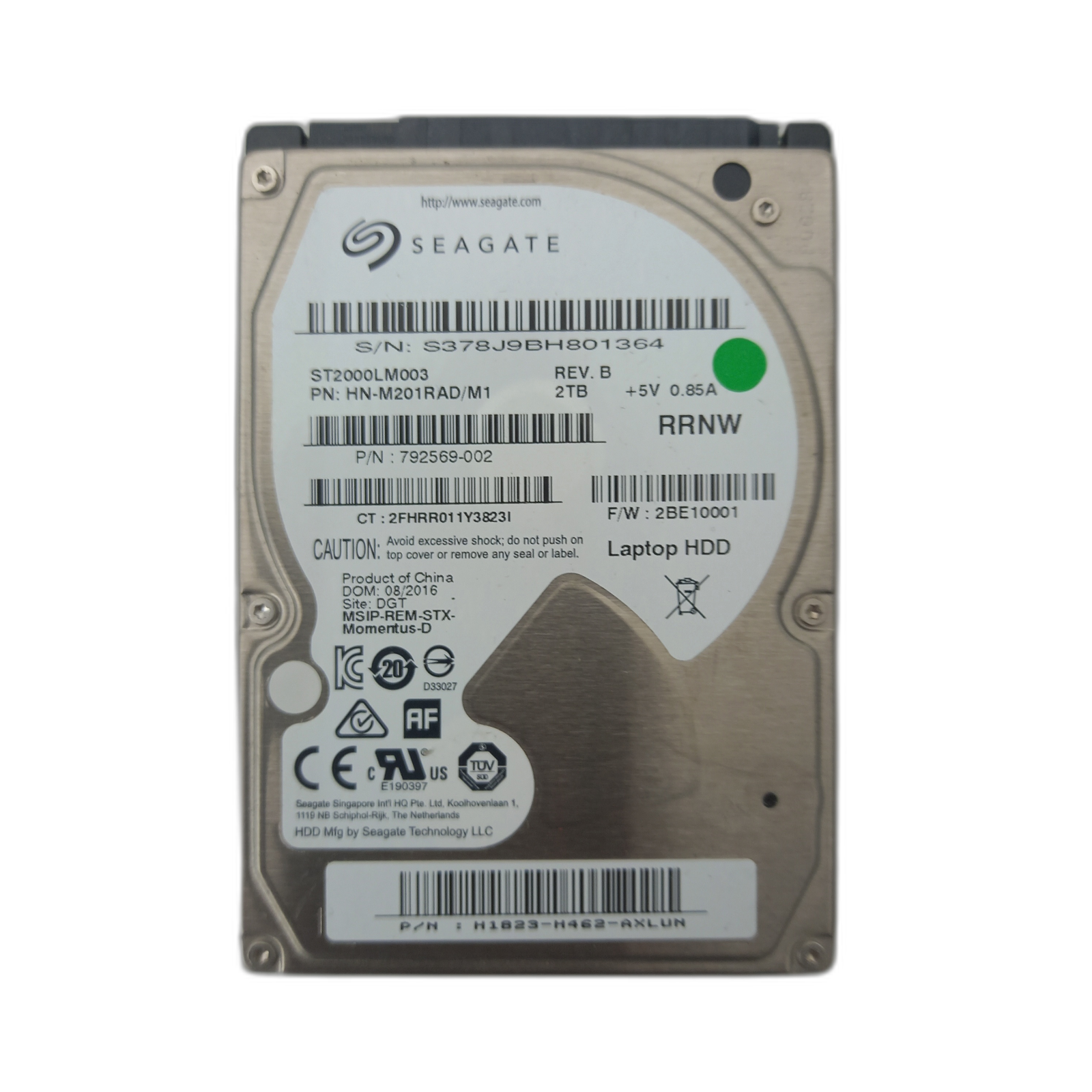 2.5" SATA HDD Laptop Hard Drive 500GB 640GB 750GB 1TB 2TB WD Seagate ...