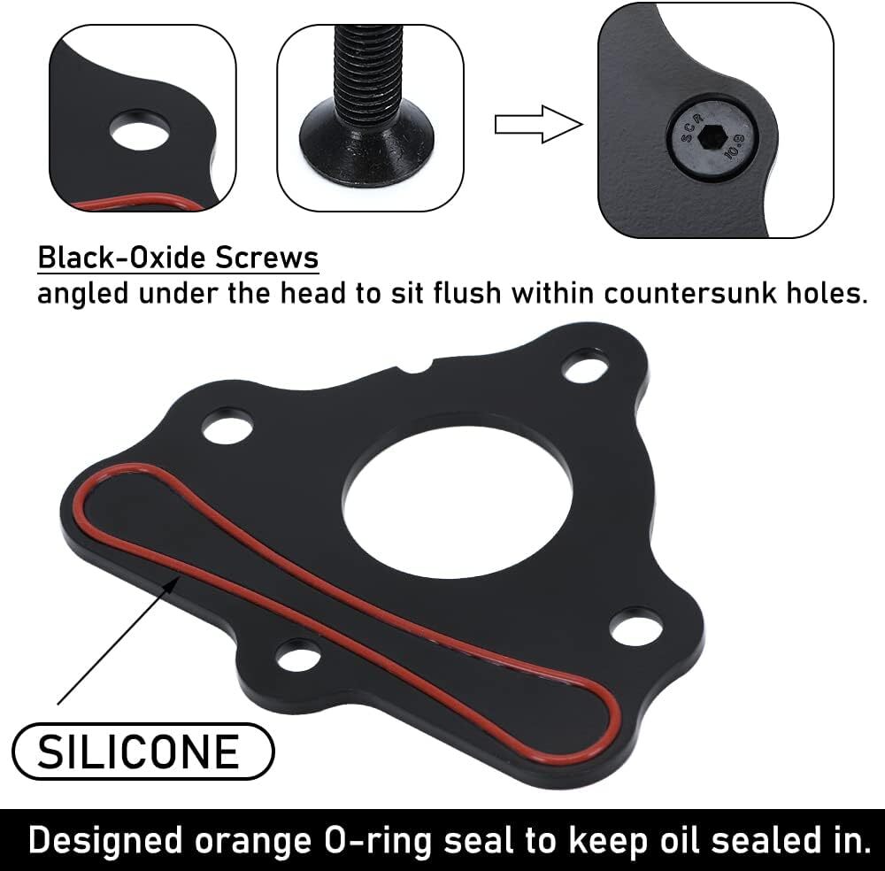 Camshaft Thrust Retainer Plate Gasket Seal Cam Bolts For GM LS1 LS3 LS2 ...