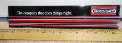 Vintage Freightliner The Company That Does Things Right Sm Tin ...