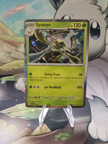 Pokemon TCG - Spidops 009 Promo - Holo - Scarlet & Violet | eBay