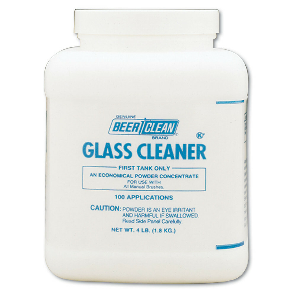 Diversey Beer Clean Glass Cleaner, Plastic Containers (4 Pound, 2 Per ...