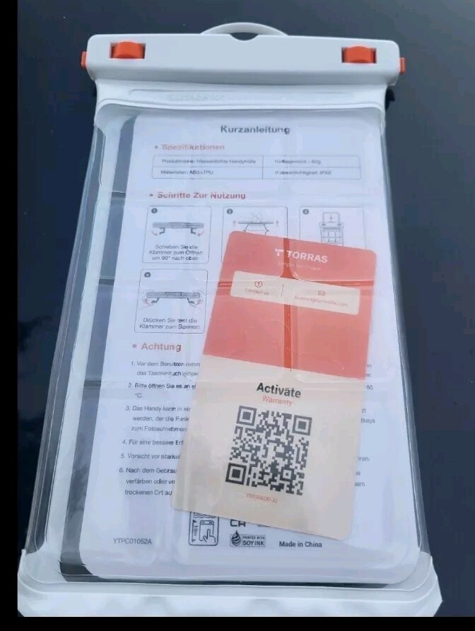 TORRAS IPX8 Waterproof Phone POUCH Underwater Screen Touchable | eBay