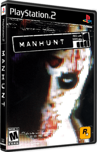 Manhunt & Manhunt 2 REPRODUCTION Replacement Case - Sony PS2 (NO GAME ...