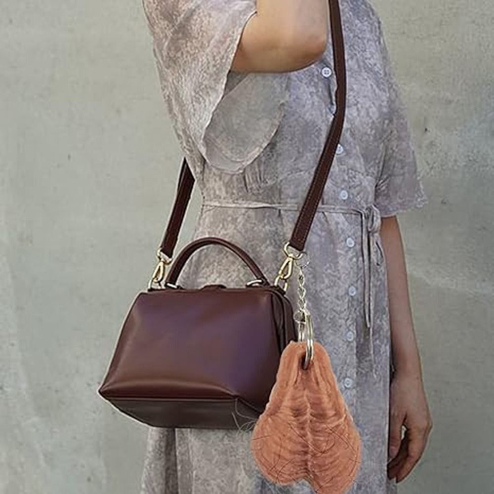 Testicle Design Hairy Balls Keychain Craft Bag Keychain Creative Car ...