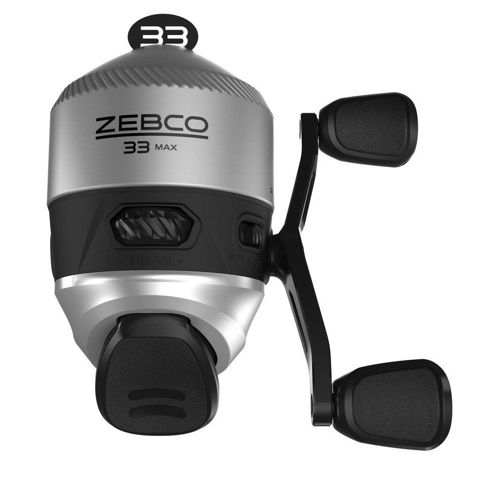 Zebco 33 MAX Spincast Fishing Reel Free Shipping New | eBay