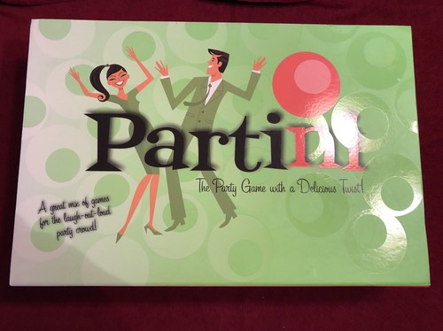PARTINI Board Game The Party Game twists and turns 2008 Parker Brothers ...