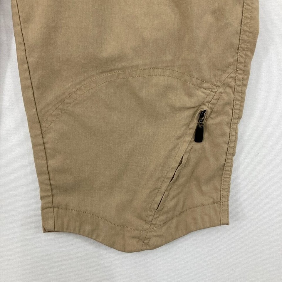 Jamie Sadock size 12 Tan Light Brown Activewear Golf Capri Pants Sports ...