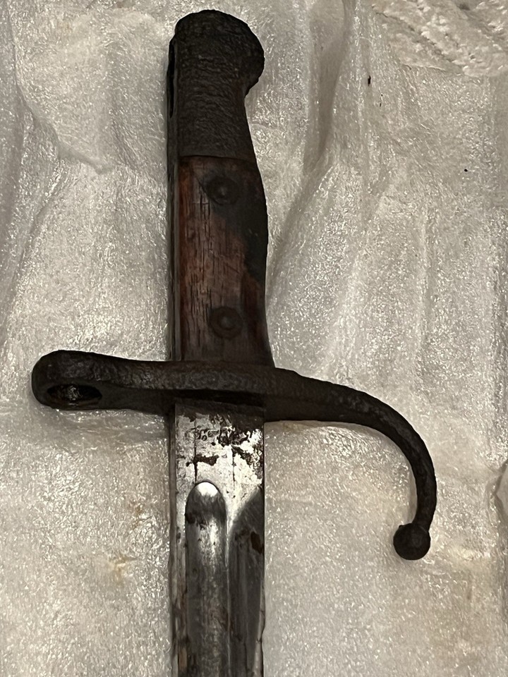 Turkish 1890 Mauser Rifle Bayonet, Ottoman Empire & WWI Gallipoli ...