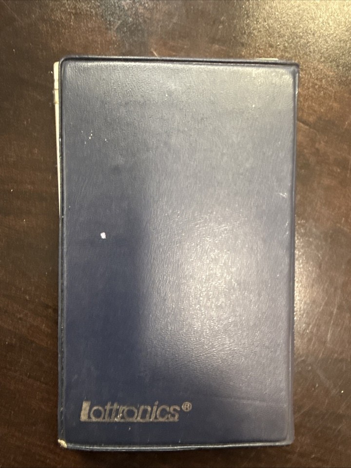 Lottronics Vintage Lotto Personal Computer Random Number Generator ...