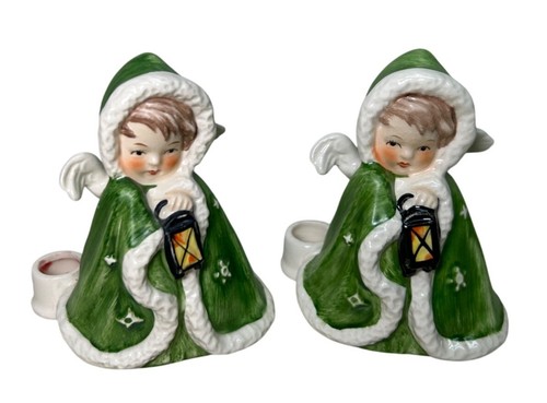 Vintage Christmas Angel Candleholder Goebel W Germany Janet Robson ...