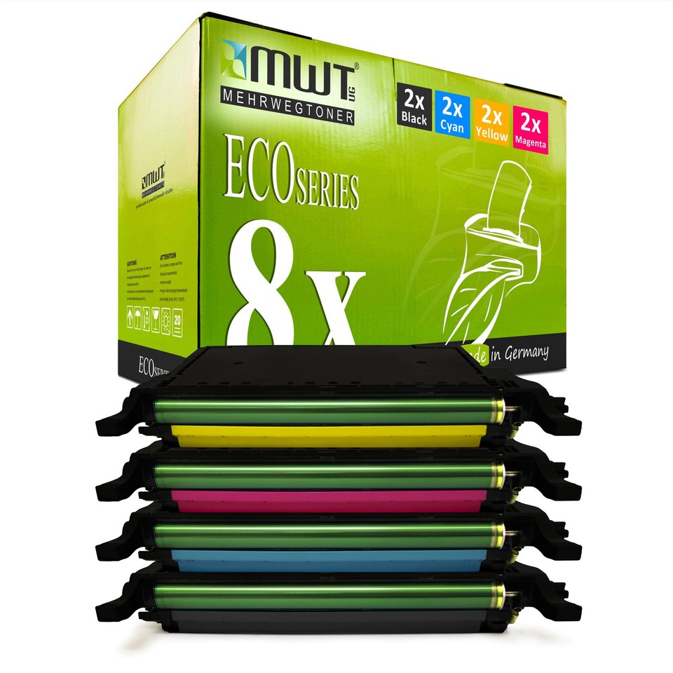 8x Toner ersetzt Samsung C5082L K5082L M5082L Y5082L 5082L CLT5082 CLT ...