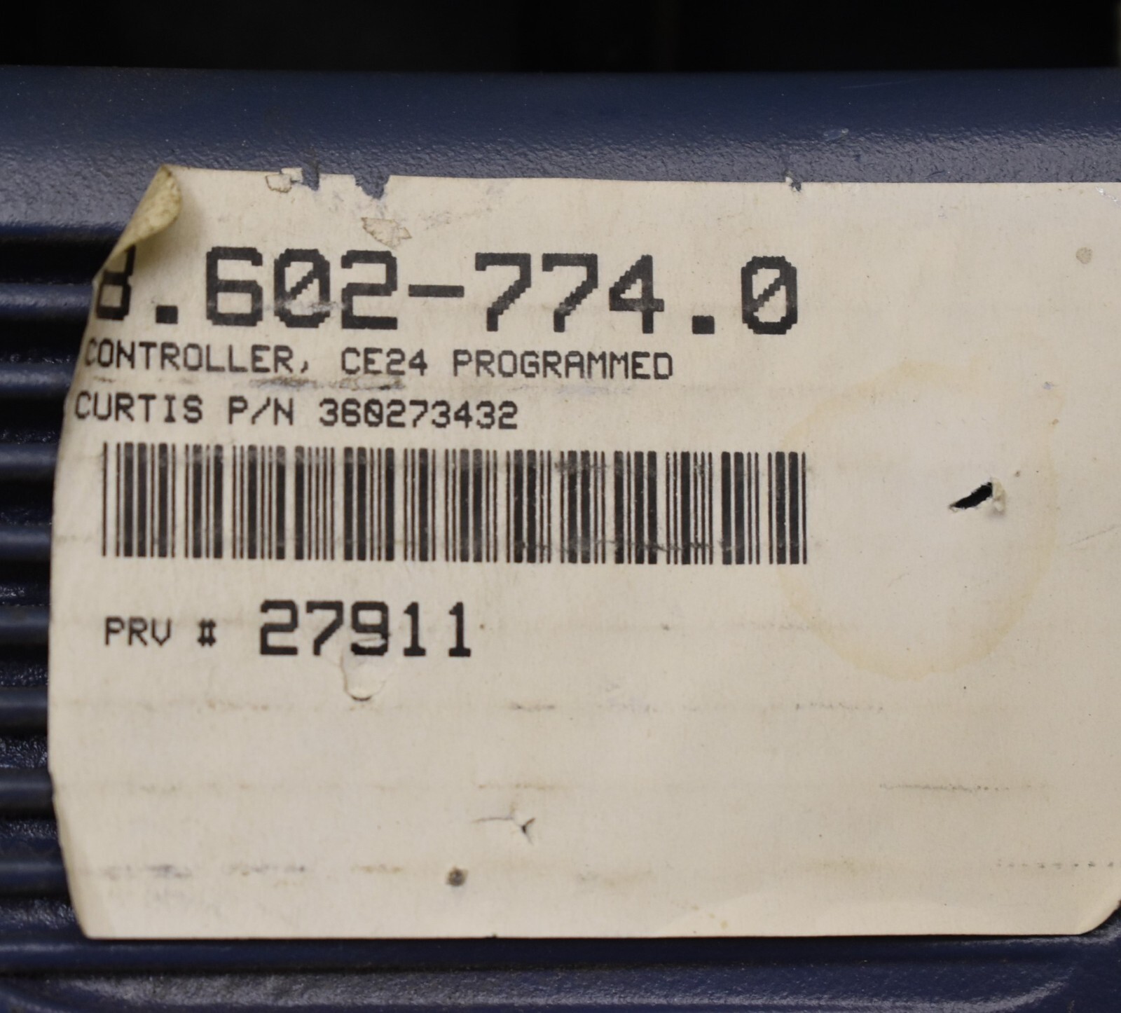 Curtis 1228-3432 DC Permanent Magnet Motor Speed Controller 36V 70A ...