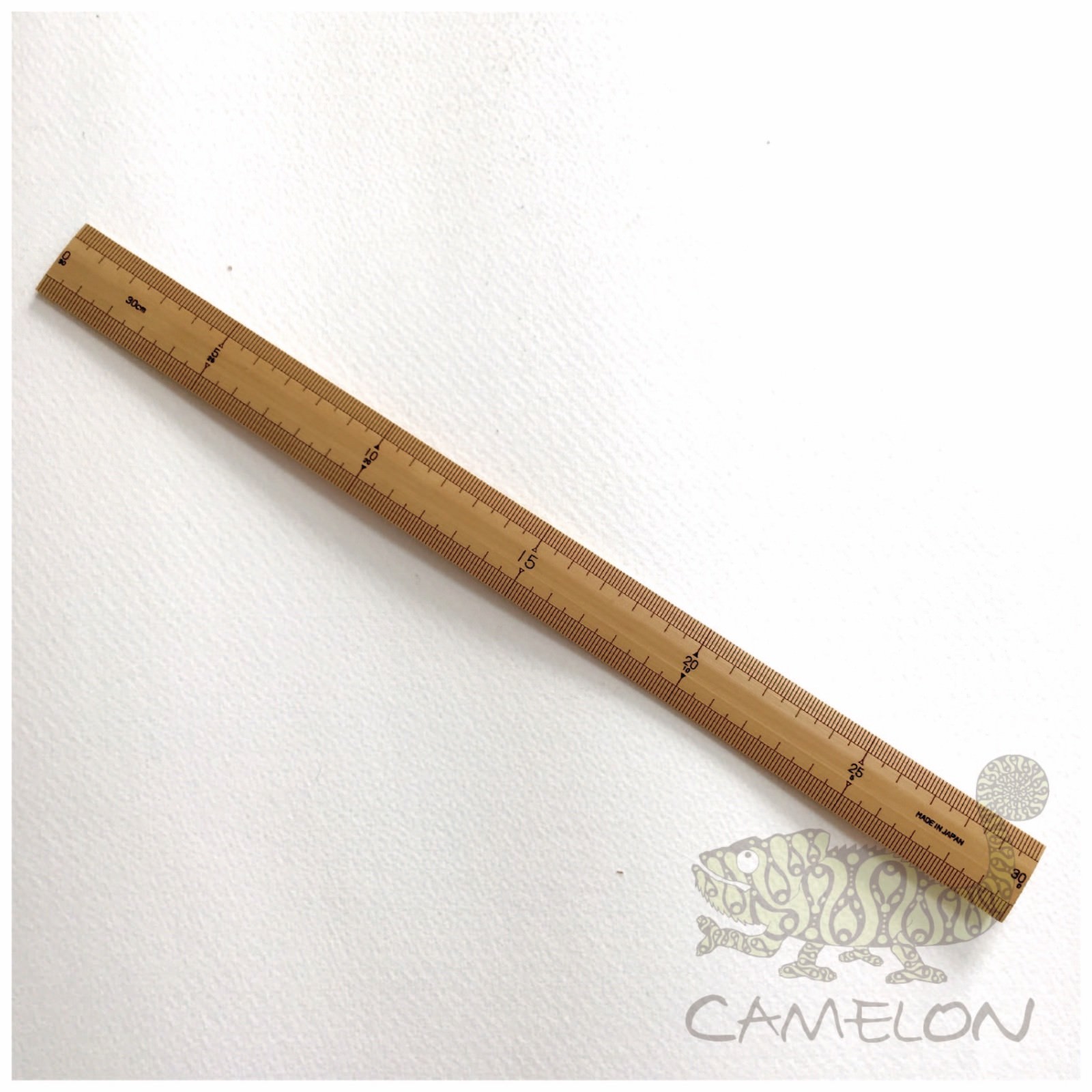MADE IN JAPAN Japanese Bamboo Rule Small Ruler Scale 30cm 300mm | eBay