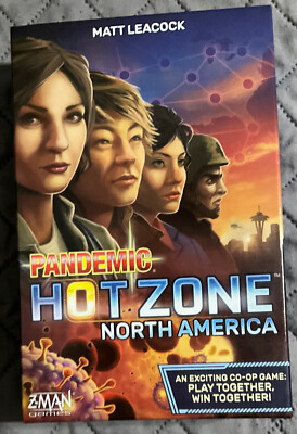 Pandemic Hot Zone North America Co-Op Strategy Game COMPLETE | eBay