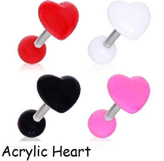 New Gem Tragus Bar Helix CARTILAGE Upper Ear Piercing Earring Labret ...