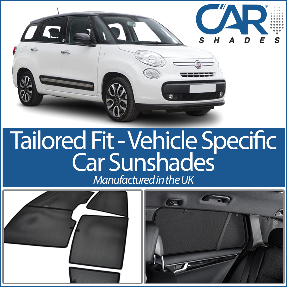 Fiat 500L MPW 2012> CAR WINDOW SUN SHADE BABY SEAT CHILD BOOSTER BLIND ...