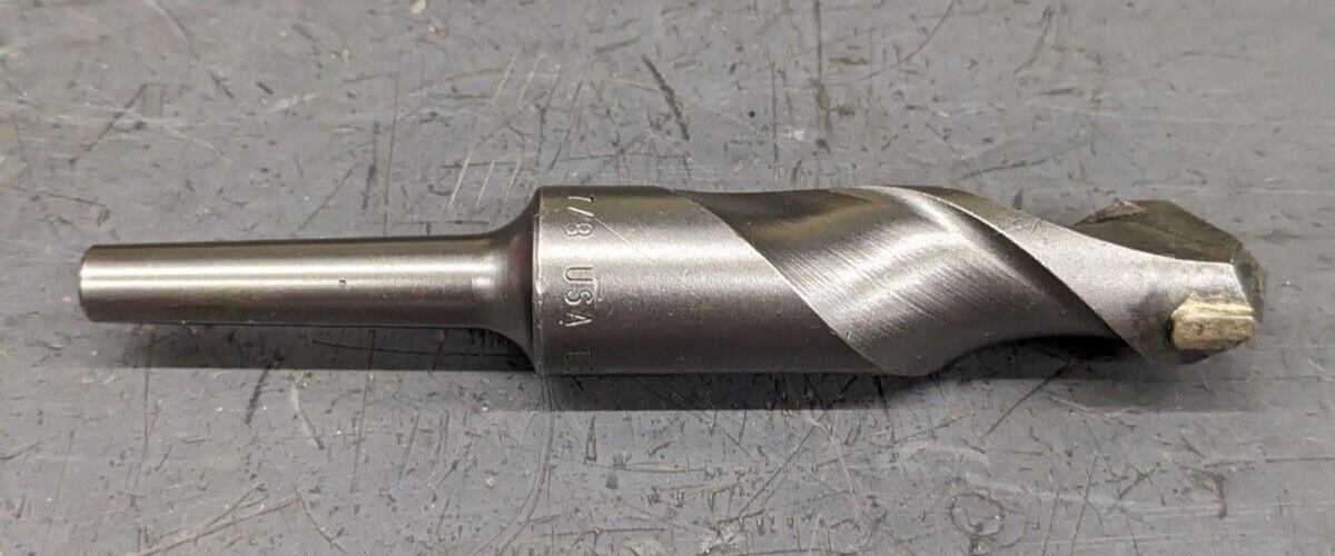 Galaxy 7/8" x 5" Carbide Tipped Percussion Masonry Drill Bit A-Taper ...