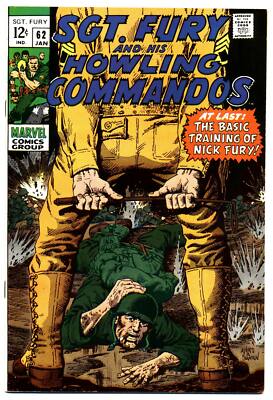SGT. FURY #62 VF/NM, Sergeant Nick, John Severin i, War, Marvel Comics ...