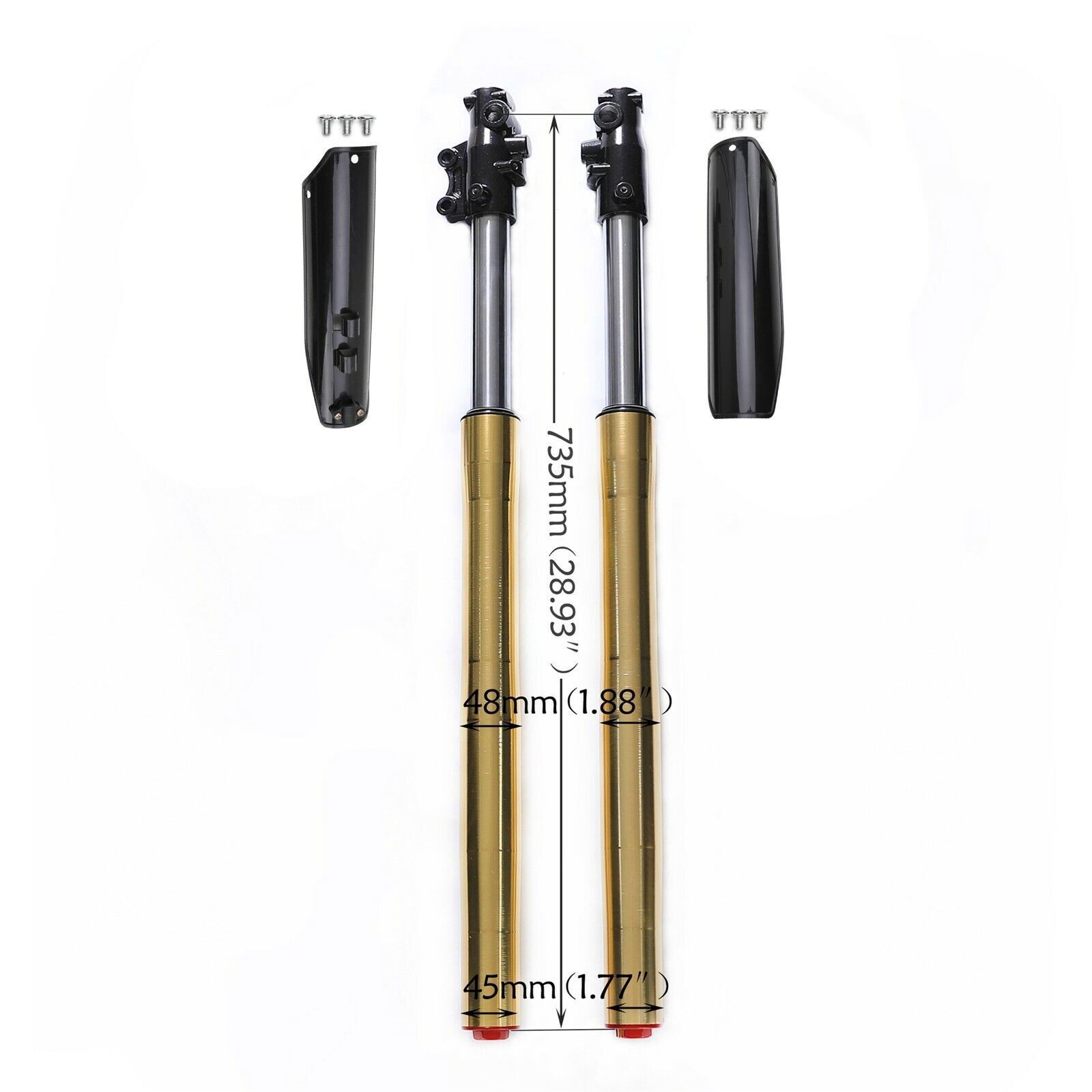 14''+ 12'' Wheel Tire Rim Front Forks Triple Tree for 125cc 140cc SSR ...