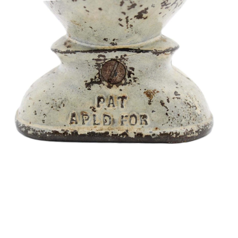 J. & E. Stevens Bill E. Grin Mechanical Cast Iron Bank | eBay