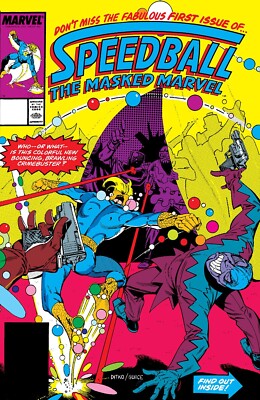 SPEEDBALL #1 - COMIC COVER 11"x17" POSTER PRINT | eBay